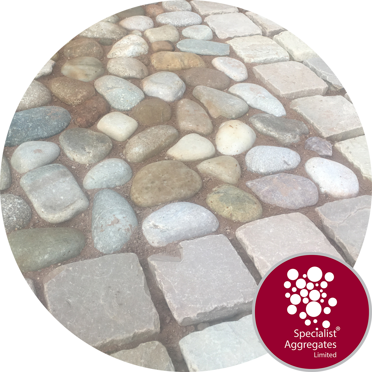 Buy Caledonian Cobbles - Large - 80-120mm | Specialist Aggregates Ltd