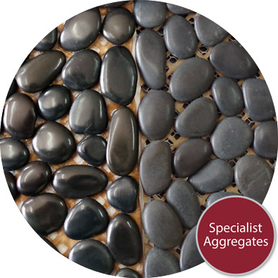Buy Chinese Pebbles - Polished Black Granite - Medium | Specialist ...