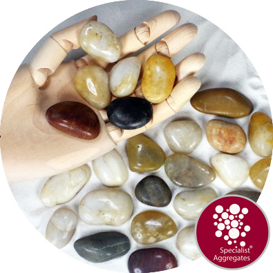 Buy Chinese Pebbles - Polished Mixed Colour - Small | Specialist ...