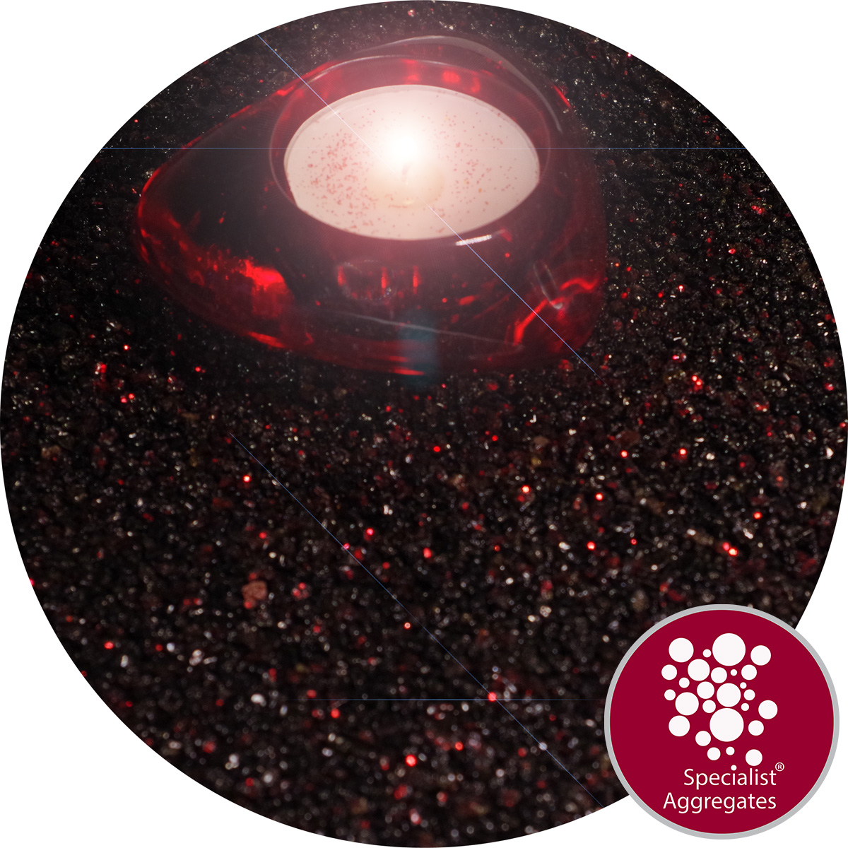 Buy Volcanic Black Sand - Red Spark | Specialist Aggregates Ltd