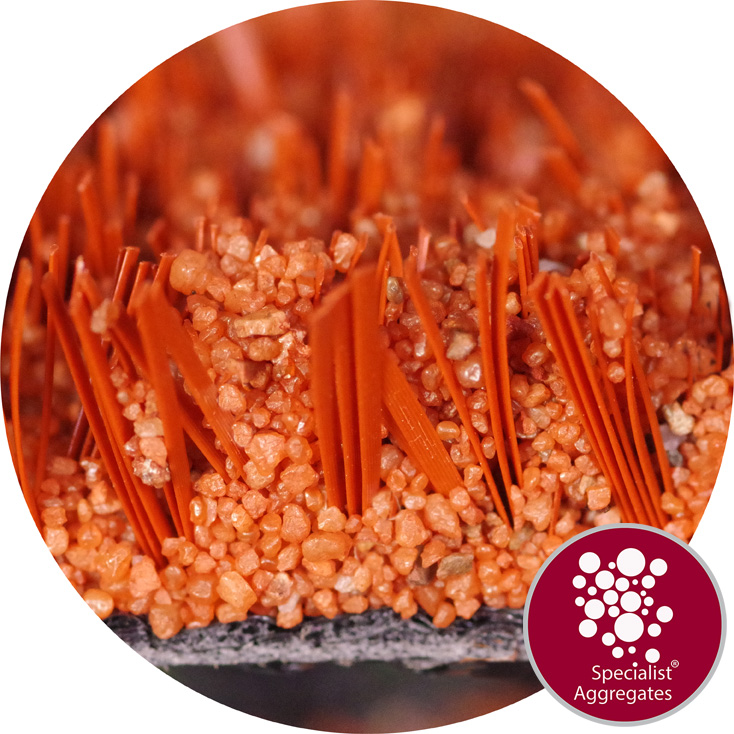 Buy No.4 Sports Sand - Terracotta | Specialist Aggregates Ltd