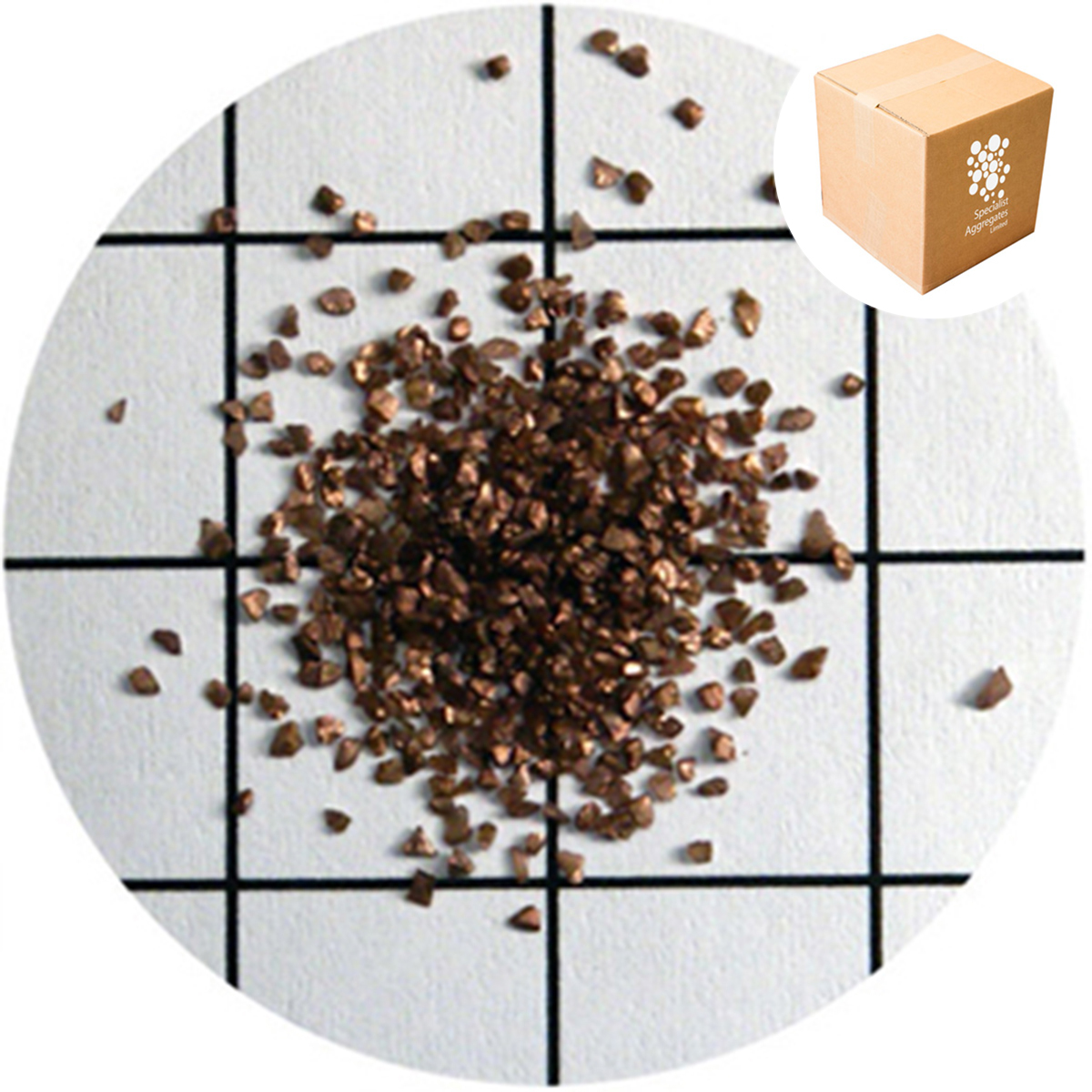 Buy Sand - Metallic Copper - Medium | Specialist Aggregates Ltd
