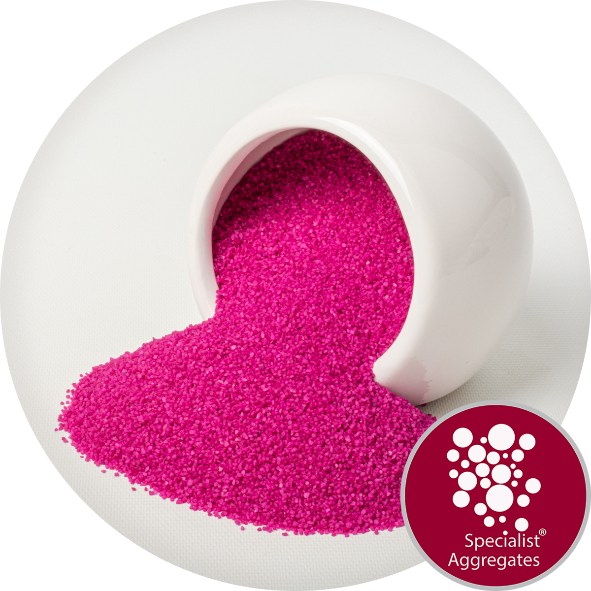 Buy Coloured Sand - Passionate Pink | Specialist Aggregates Ltd