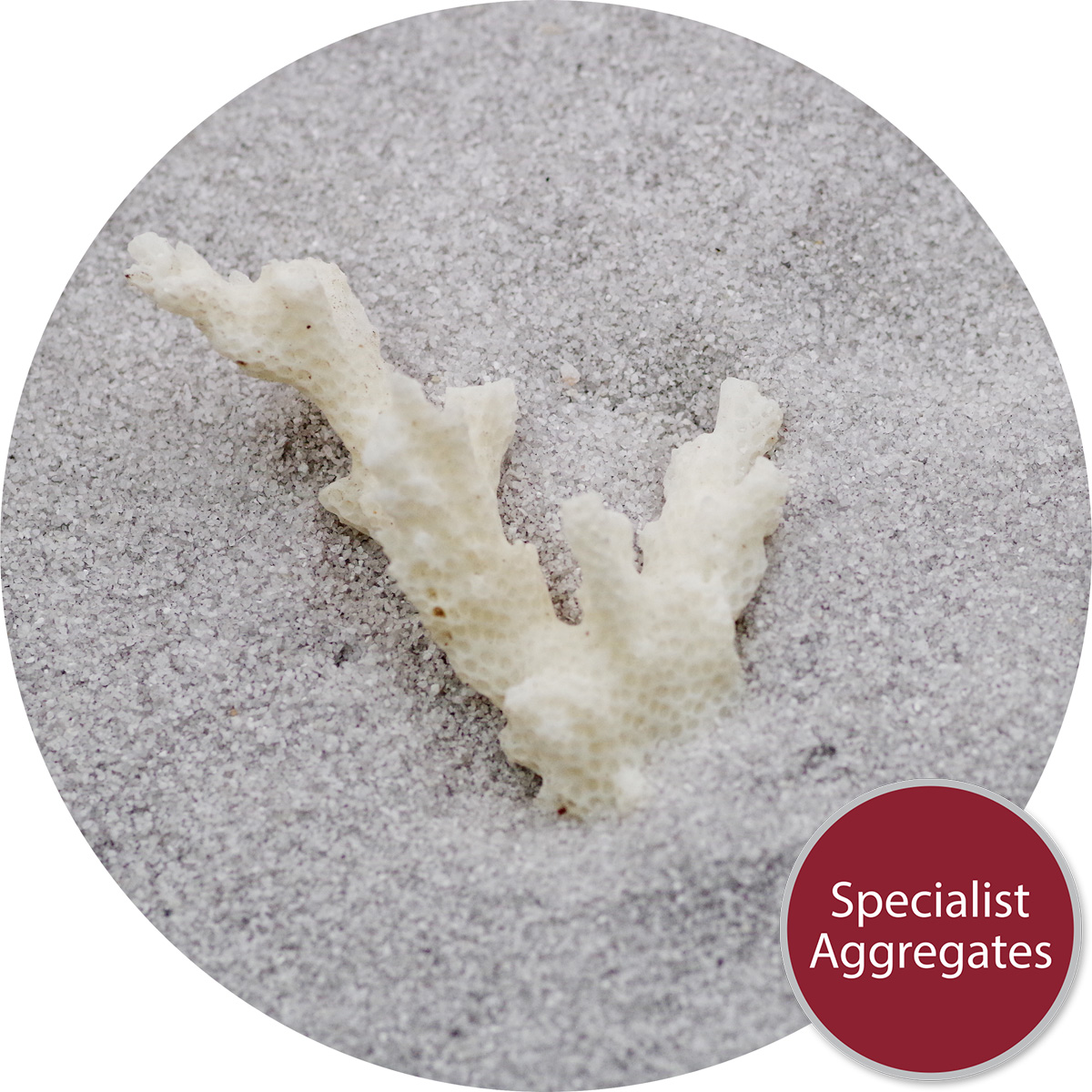 Buy Chroma Sand - Bleached Coral | Specialist Aggregates Ltd