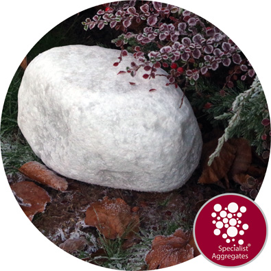Buy Cemala Small White Boulders | Specialist Aggregates Ltd
