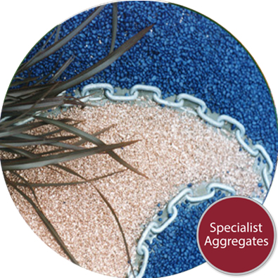 Buy Rounded Gravel - Cobalt Blue | Specialist Aggregates Ltd