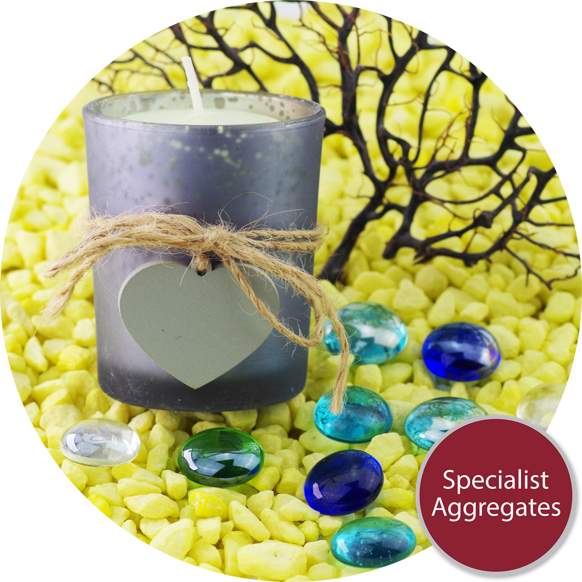 Buy Calico Marble - Banana | Specialist Aggregates Ltd