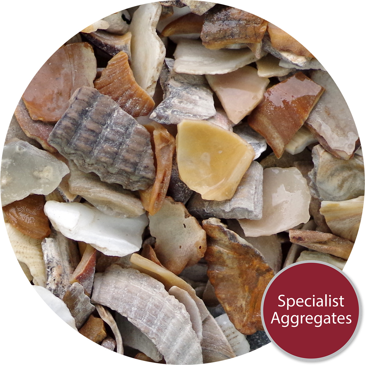 Buy Crushed Sea Shells Oyster And Clam Specialist Aggregates Ltd