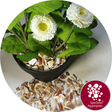 Buy Crushed Shell - Natural Scallop Harling | Specialist Aggregates Ltd