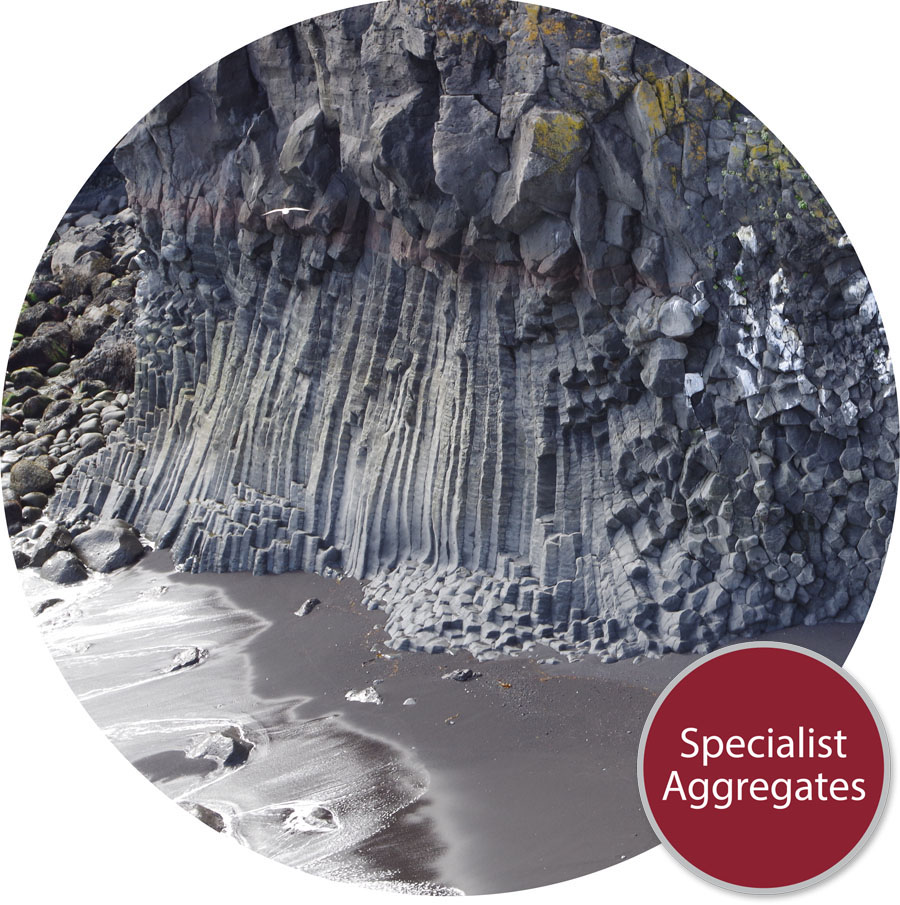 Basalt Columns - They just don't add up | Specialist Aggregates Ltd