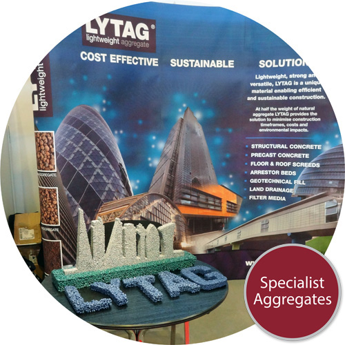Expanded Lightweight Clay Aggregate or Lytag ® | Specialist Aggregates Ltd