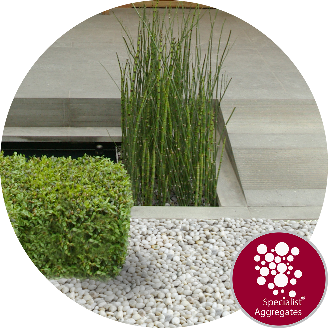 Buy Chinese Pebbles - Polished Porcelain White | Specialist Aggregates Ltd