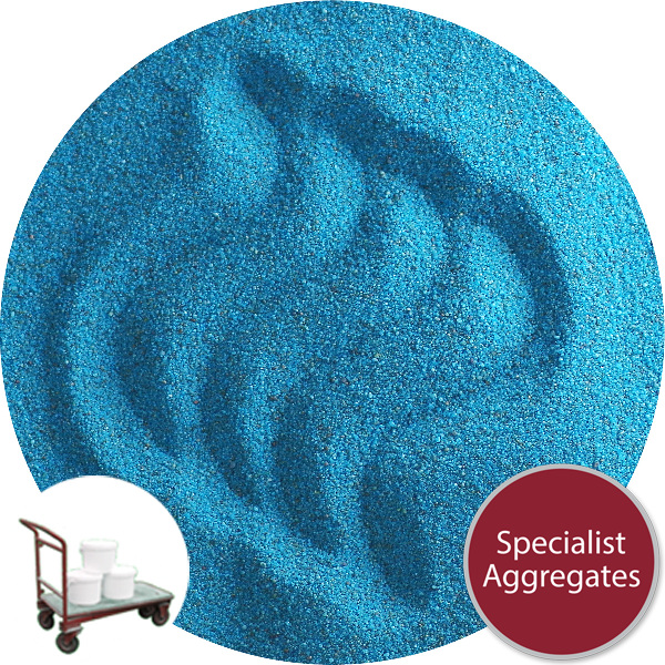 Buy Coloured Sand - Aqua Blue - Click & Collect | Specialist Aggregates Ltd