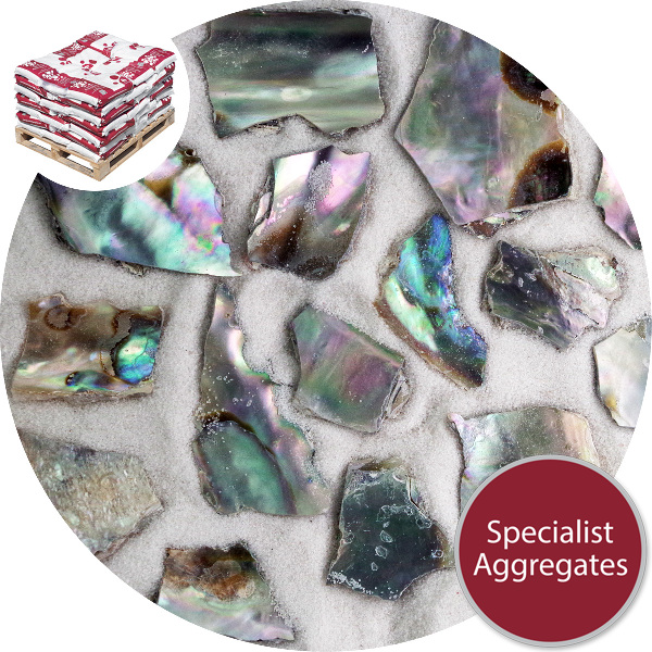 Buy Crushed Sea Shells - Natural Abalone Gravel | Specialist Aggregates Ltd