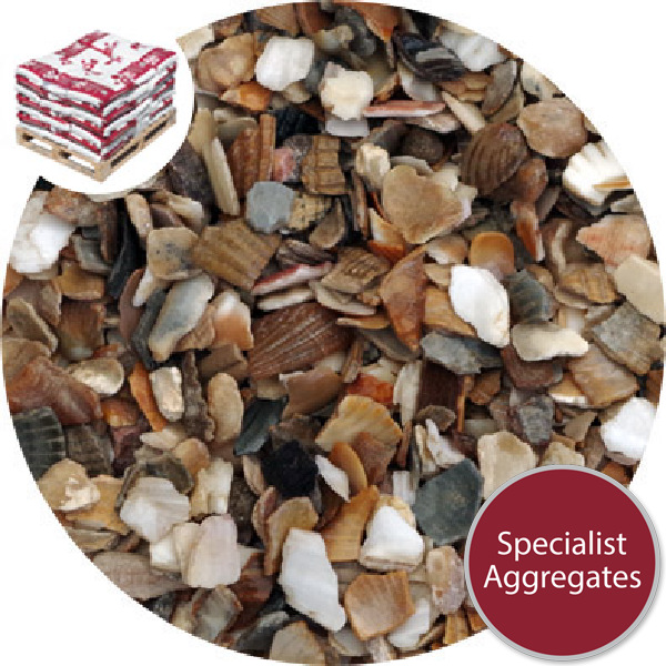 Buy Crushed Sea Shells - Oyster & Clam | Specialist Aggregates Ltd
