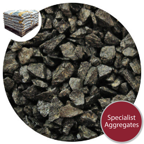 Buy Dashing - Volcanic Black Basalt - 3-8mm | Specialist Aggregates Ltd