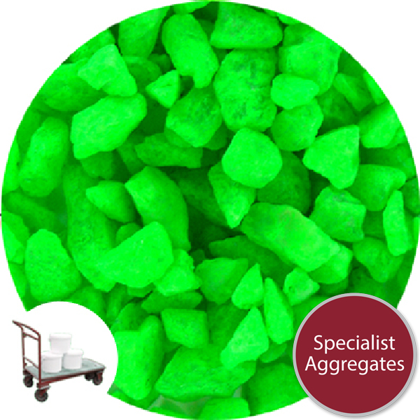 Buy Day Glo Marble - Neon Green - Collect | Specialist Aggregates Ltd