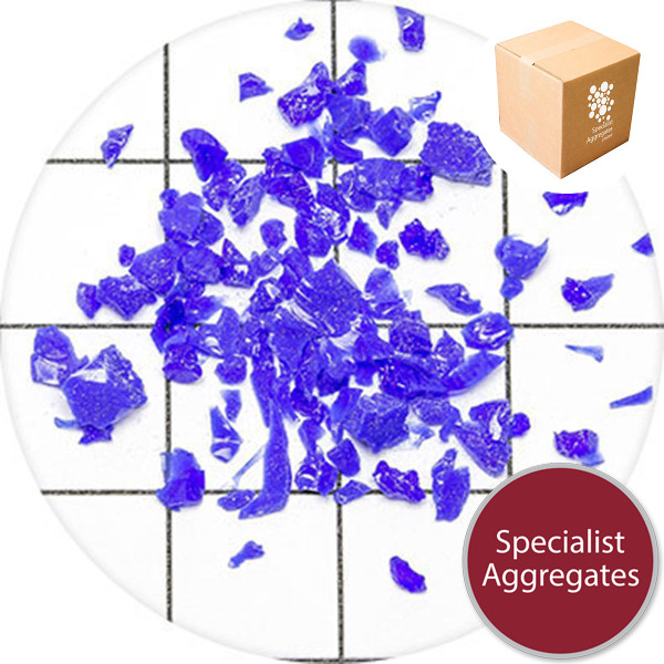 Buy Enviro-Glass Sand - Opaque Cobalt Blue | Specialist Aggregates Ltd