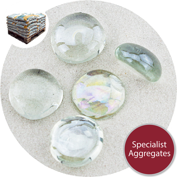 Buy Glass Nuggets - Lustered Crystal | Specialist Aggregates Ltd