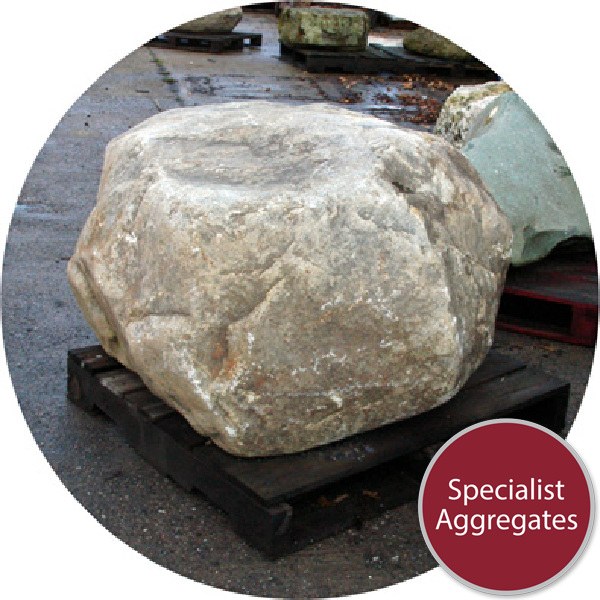 Buy Granite Feature Boulder 1-2 tonnes | Specialist Aggregates Ltd