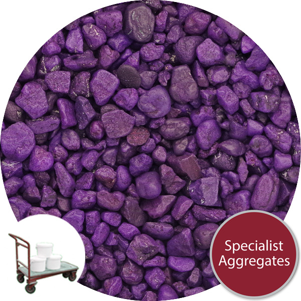 Buy Rounded Gravel - Royal Purple - Click & Collect | Specialist ...