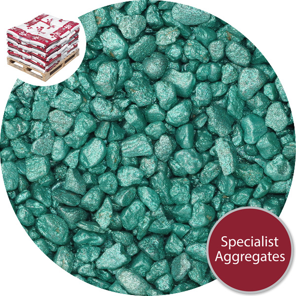 Buy Rounded Gravel - Starburst Green | Specialist Aggregates Ltd