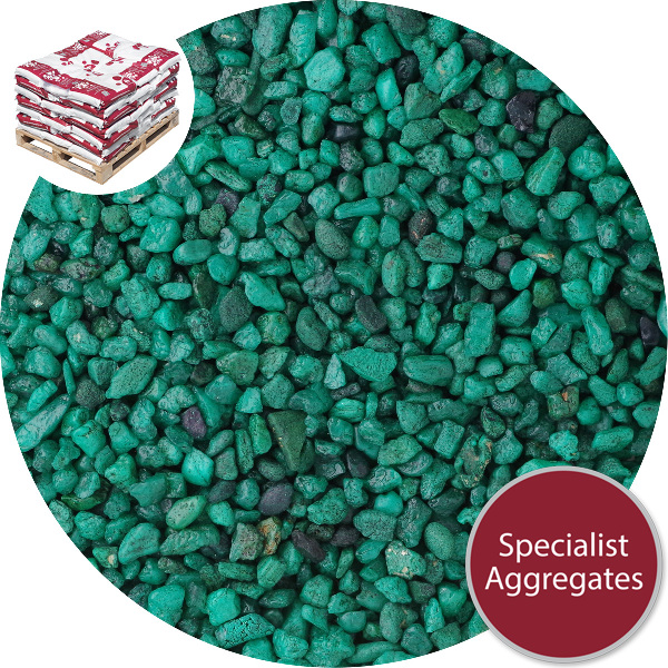 Buy Rounded Gravel Nuggets - Holly Green | Specialist Aggregates Ltd