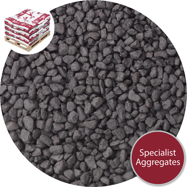 Buy Rounded Gravel Nuggets - Jet Black | Specialist Aggregates Ltd