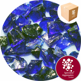 Buy Enviro-Glass Gravel - Cobalt Blue | Specialist Aggregates Ltd