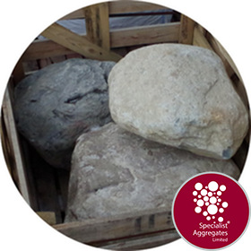 Buy Glacial Boulders - 3 Large Rounded | Specialist Aggregates Ltd