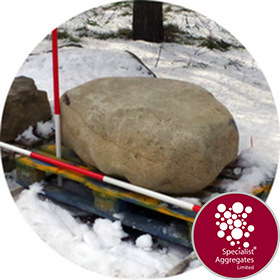 Buy Granite Feature Boulder - Rounded Seating / Stepping Stone ...