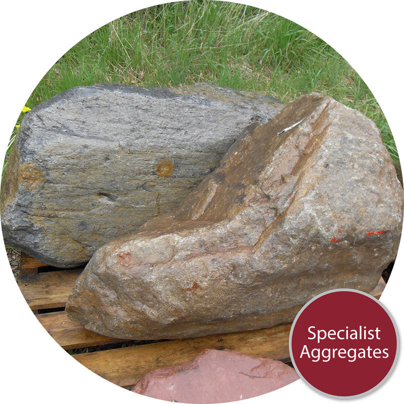 Buy Glacial Boulders - 2 Large Rounded | Specialist Aggregates Ltd