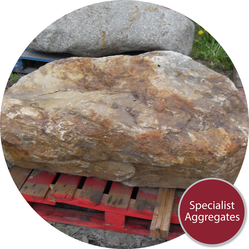 Buy Granite Feature Boulder 1-2 tonnes | Specialist Aggregates Ltd